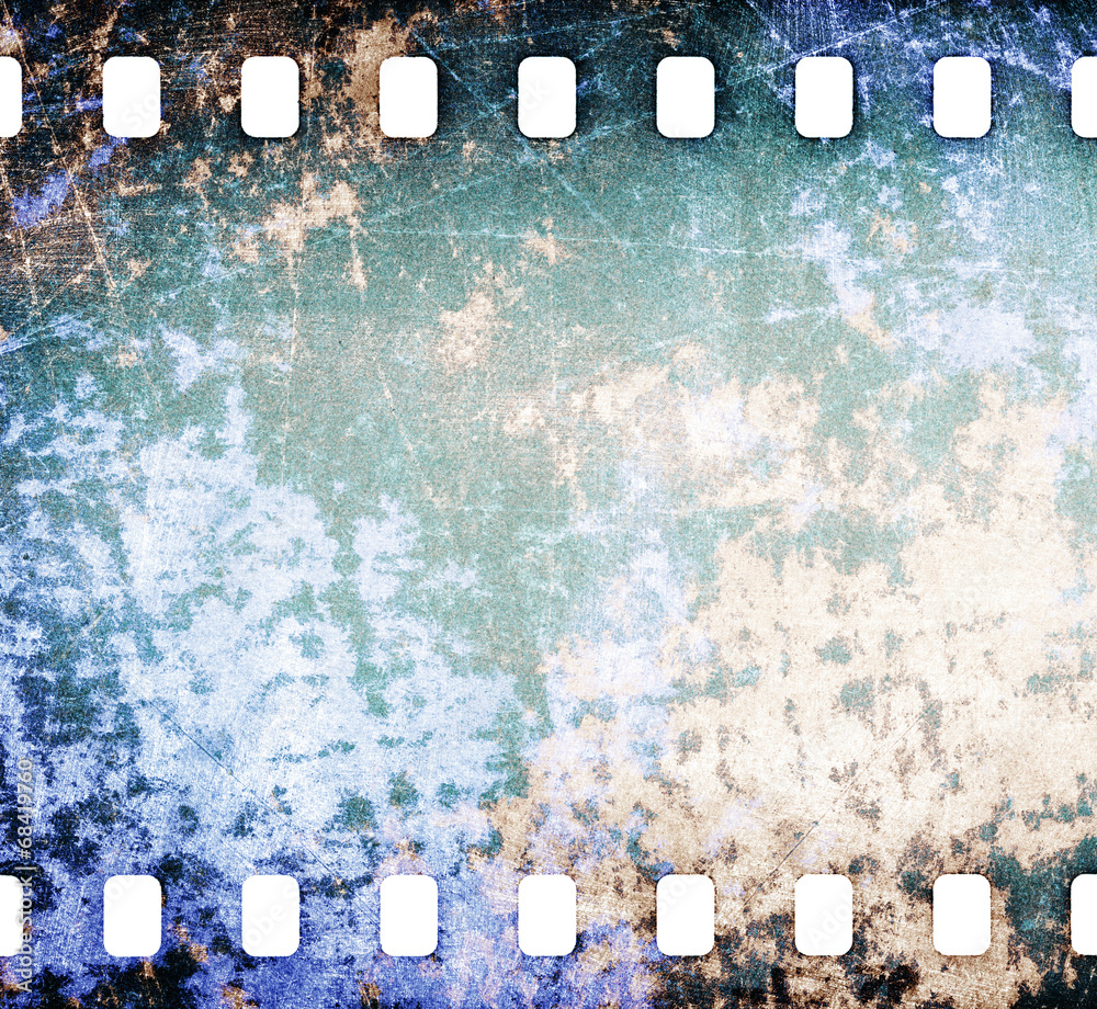 Colourful Film Strip Background