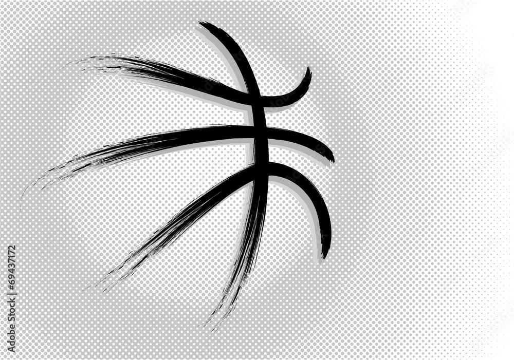 Basketball, vector Stock Vector | Adobe Stock
