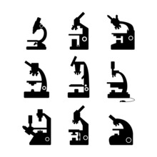 Microscope Silhouette Clipart Free Stock Photo - Public Domain Pictures