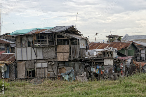 hovel, shanty, shack in Philippines Stock Photo | Adobe Stock