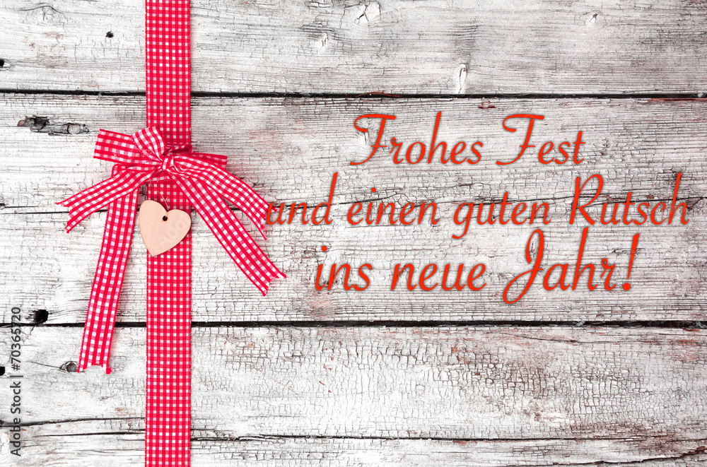 Frohes Fest Und Einen Guten Rutsch Ins Neue Jahr