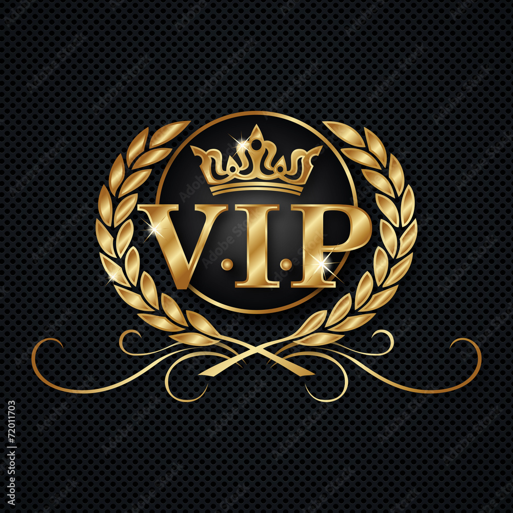 VIP logo Stock Vector | Adobe Stock