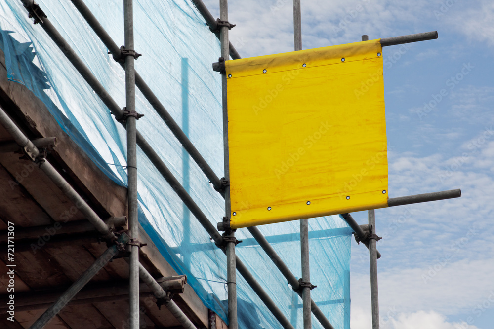 Scaffolders sign Stock Photo | Adobe Stock