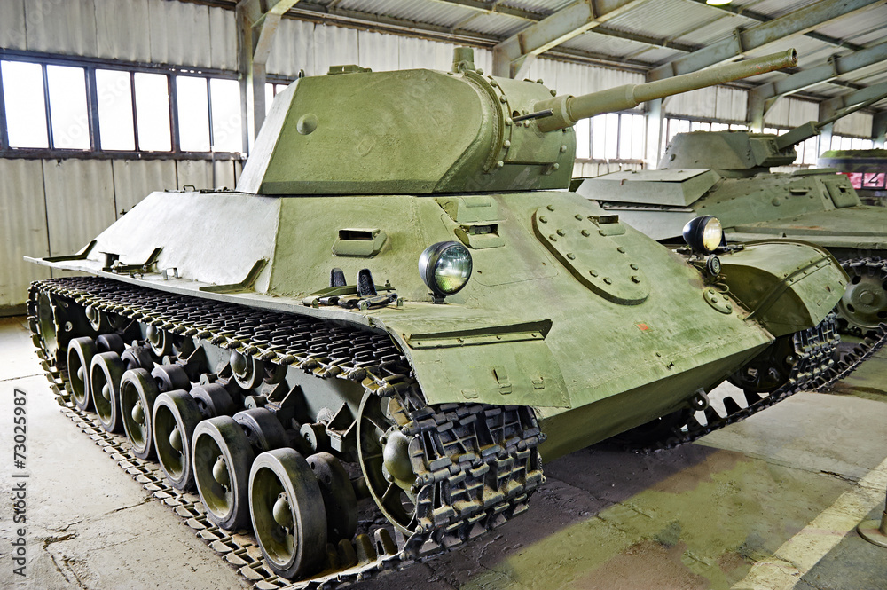 Soviet light infantry tank T-126 SP Stock Photo | Adobe Stock