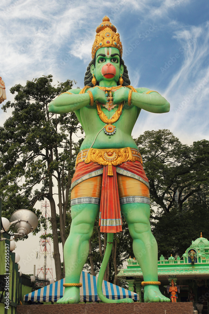 batu caves hanuman statue Stock Photo | Adobe Stock