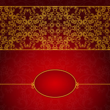 Red Invitation Card Frame Free Stock Photo - Public Domain Pictures
