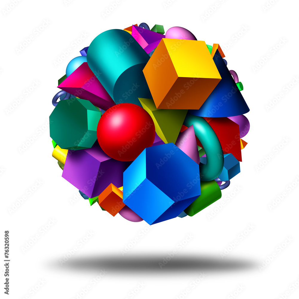 Geometry Objects Symbol Stock Illustration | Adobe Stock