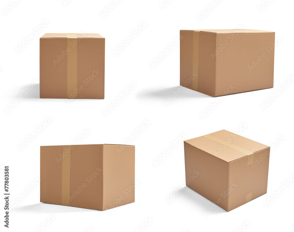 box package delivery cardboard carton Stock Photo | Adobe Stock