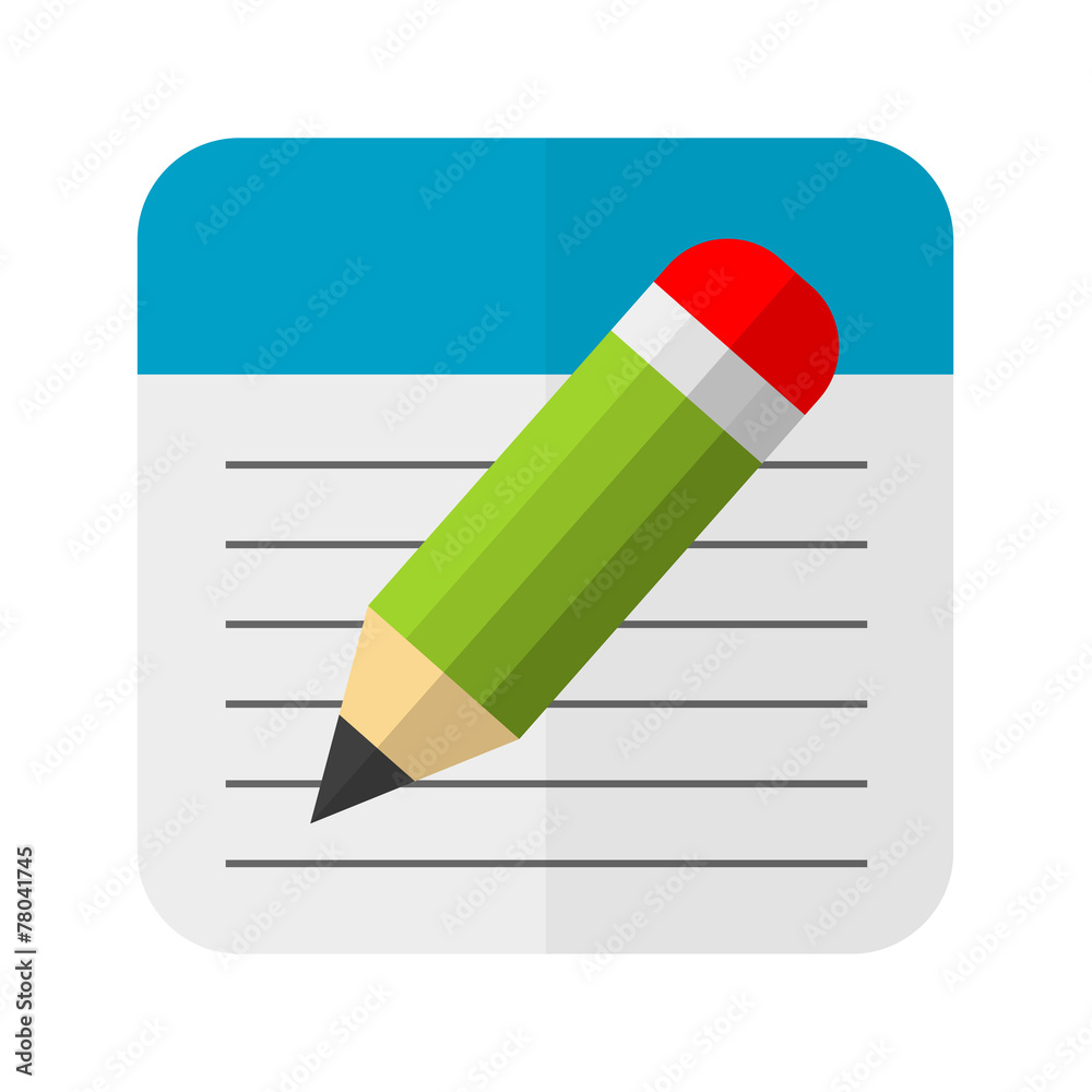 Icono editar documento Stock Illustration | Adobe Stock