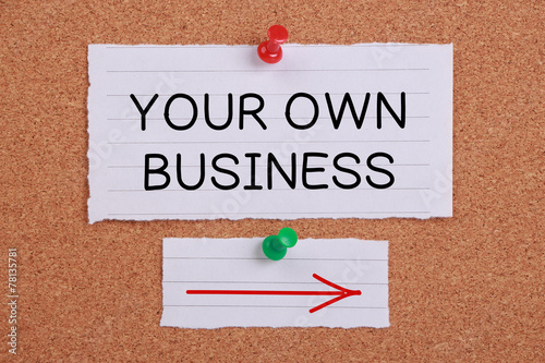Your Own Business Stock Photo | Adobe Stock