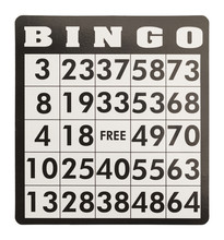 One Bingo Card Free Stock Photo - Public Domain Pictures
