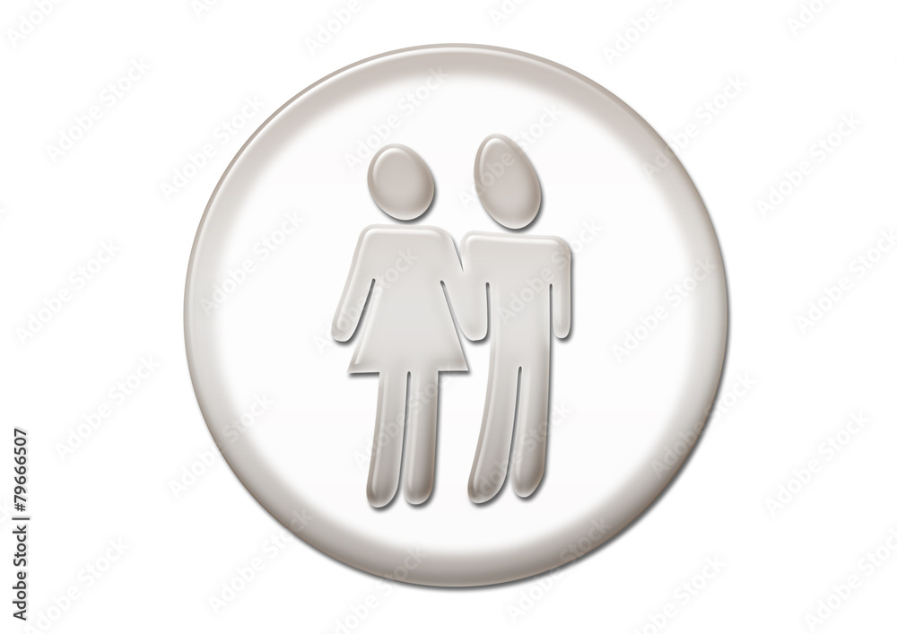 Stock-Illustration „Partnerschaft / Piktogramm / Liebe / Love“ | Adobe ...