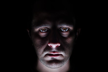 Man With Half Face On Shadow Free Stock Photo - Public Domain Pictures