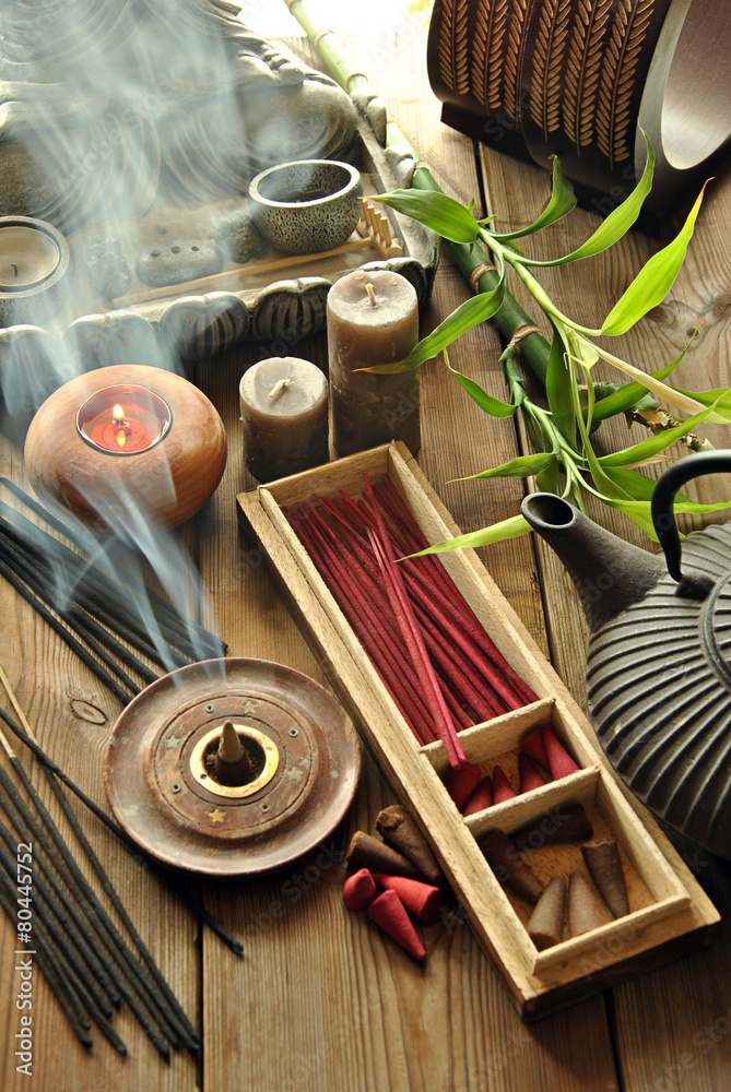 VARIOUS TYPES OF INCENSE Stock Photo | Adobe Stock