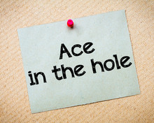 Vintage Ace In The Hole Free Stock Photo - Public Domain Pictures