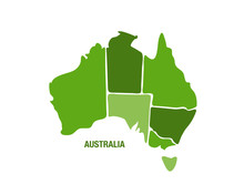 Australia Map Clipart Free Stock Photo - Public Domain Pictures