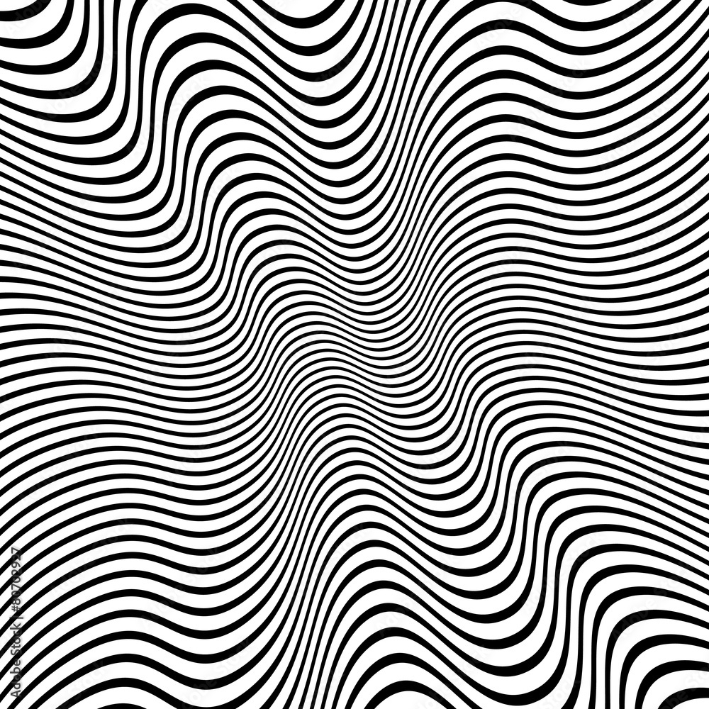 Distorted Lines Vector Background Stock Vector | Adobe Stock