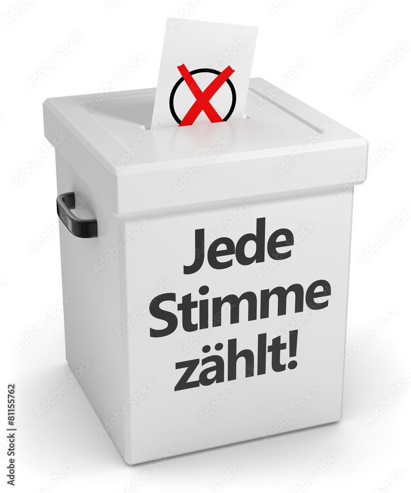 Stock-Illustration „Jede Stimme zählt“ | Adobe Stock