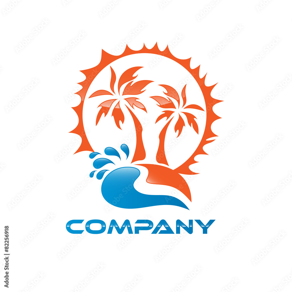 tourism logo Stock Vector | Adobe Stock