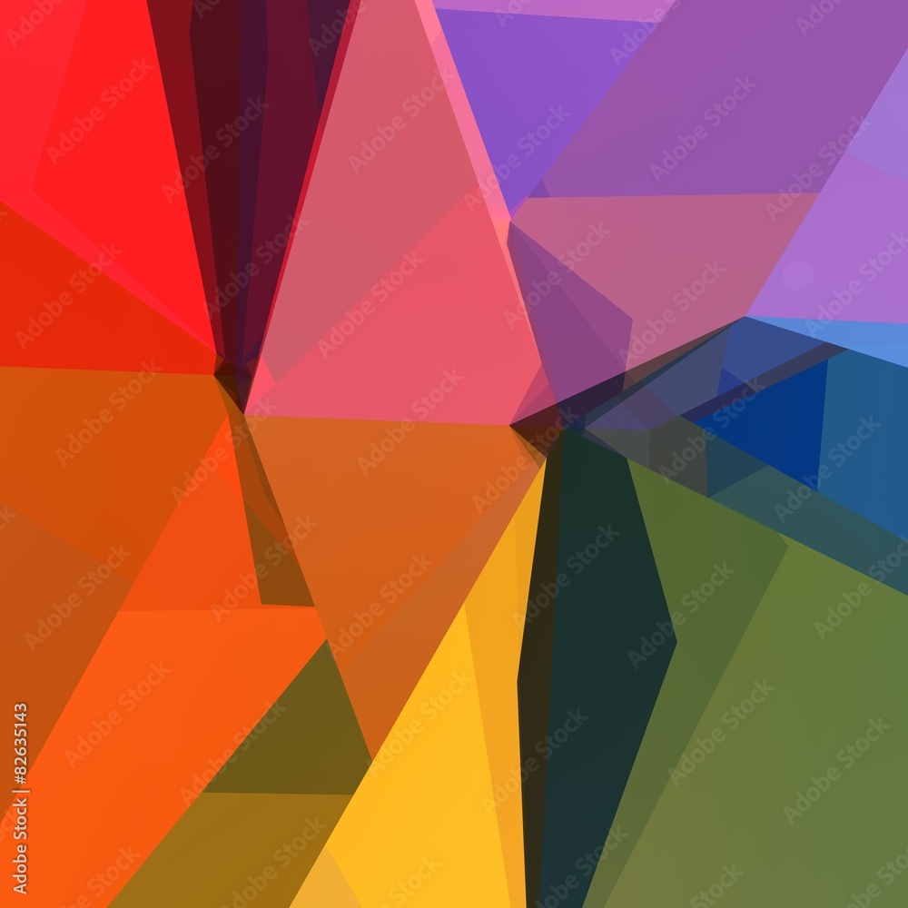 rainbow pyramid Stock Illustration | Adobe Stock