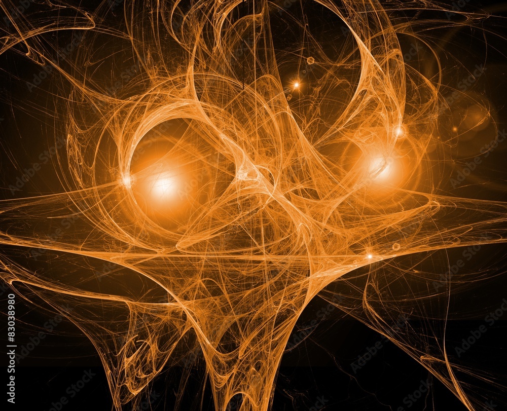 Plasmatic background with lens flare effect Stock Illustration | Adobe ...