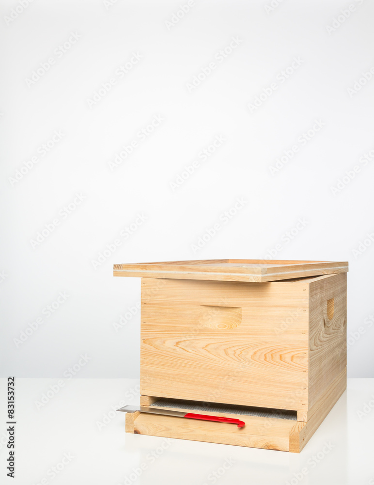 Parts of Langstroth beehive and tool Stock Photo | Adobe Stock