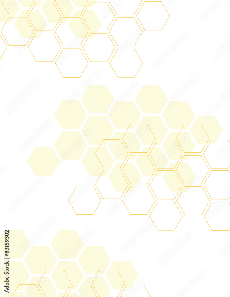 Honey comb background Stock Vector | Adobe Stock