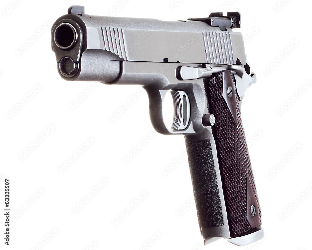 45 Caliber Custom Competition Match Grade Stainless Steel Pistol Stock ...