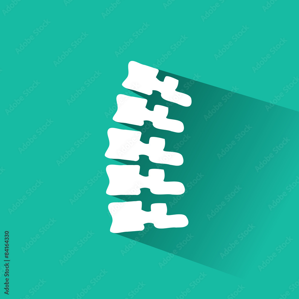 Orthopedic and spine symbol - vector illustration, Collection Hu Stock ...