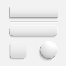 White Button Free Stock Photo - Public Domain Pictures