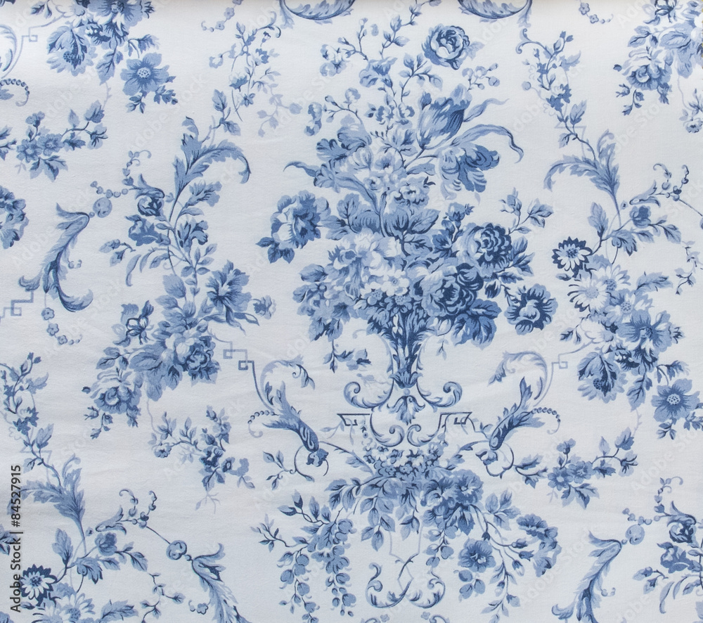 Vintage Patterns Blue