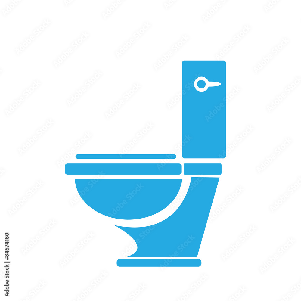 vector Toilet symbol. toilet sign Stock Vector | Adobe Stock