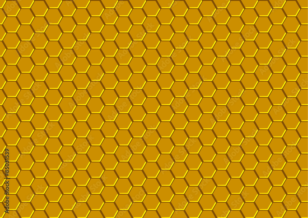 Honeycomb Texture - Background Pattern Illustration, Vector Stock ...