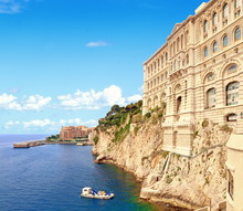 Cliffs Of Monaco Free Stock Photo - Public Domain Pictures