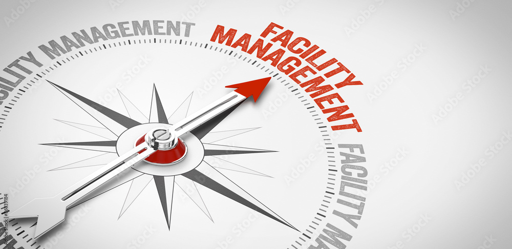 Stock-Illustration „Compass Facility Management“ | Adobe Stock