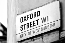 Oxford Street London W1 Signpost Free Stock Photo - Public Domain Pictures
