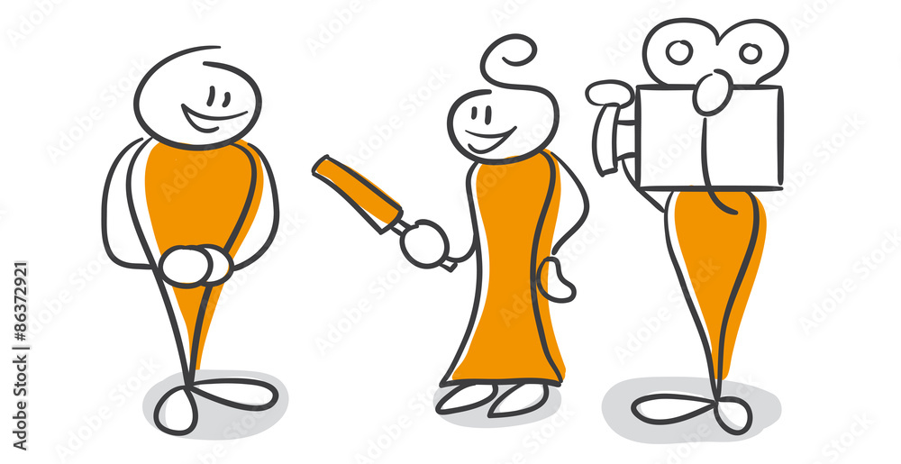 Strichmännchen Serie Pumpy / Interview - Stock - GamesAgeddon