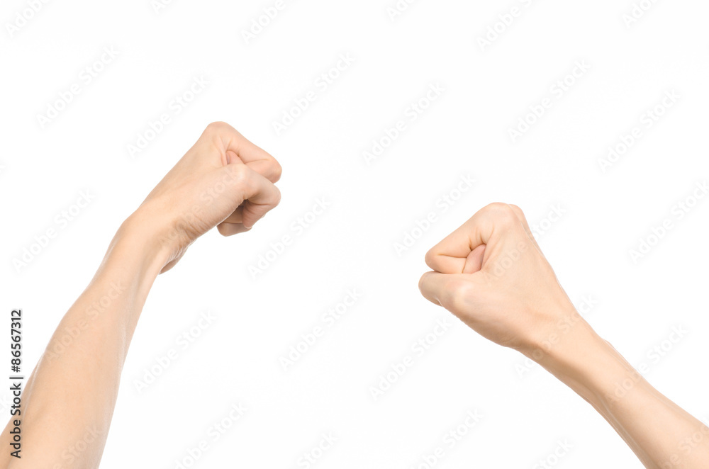 Gestures topic: human hand gestures showing first-person view isolated ...