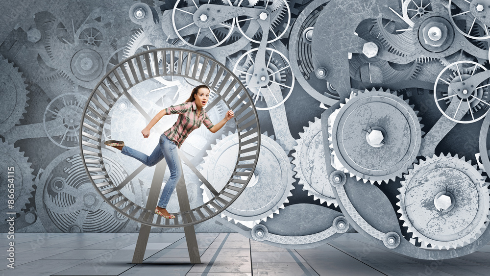 Always busy at work Stock Photo | Adobe Stock