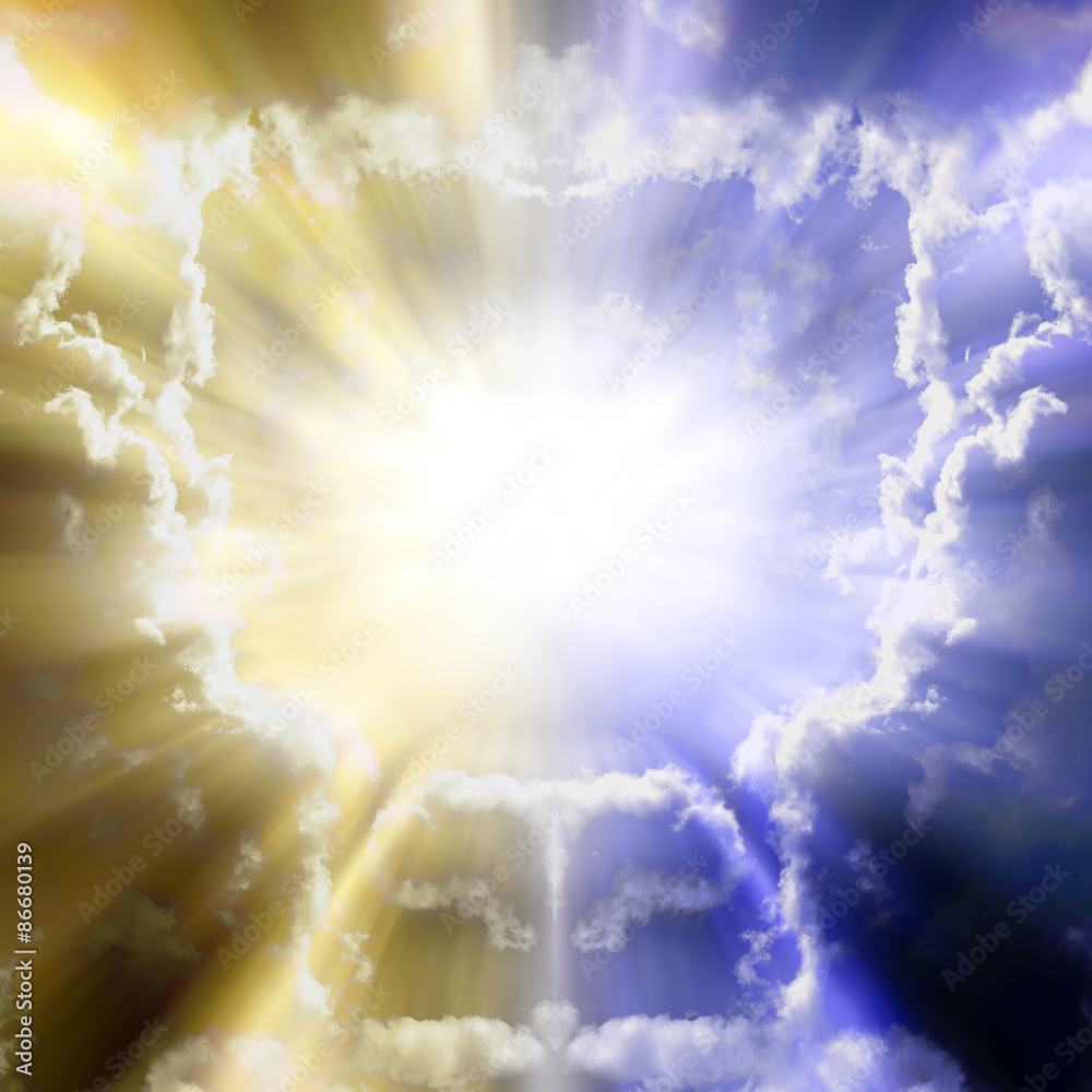 god light sky background Stock Photo | Adobe Stock