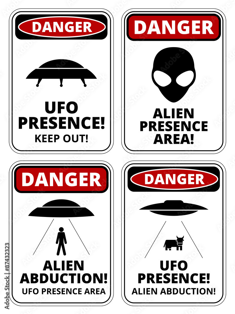 UFO ships Stock Vector | Adobe Stock