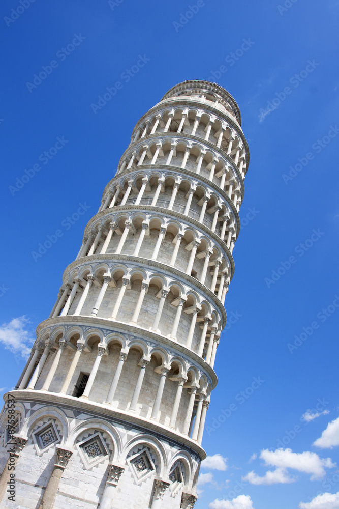 Italie / La tour penchée de Pise - The Leaning Tower of Pisa Stock ...