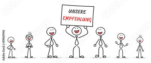 Unsere Empfehlung Stock-Vektorgrafik | Adobe Stock