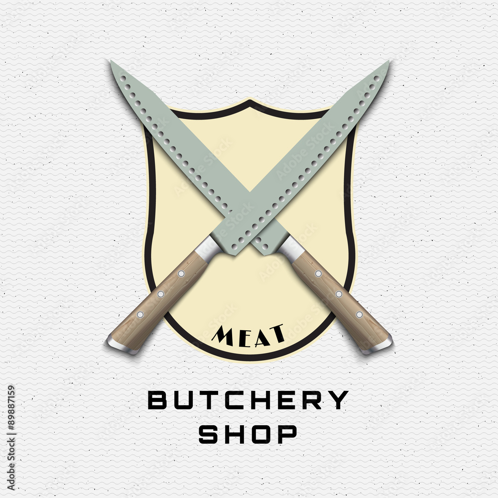 Meat store badges logos and labels for any use Stock Vector | Adobe Stock