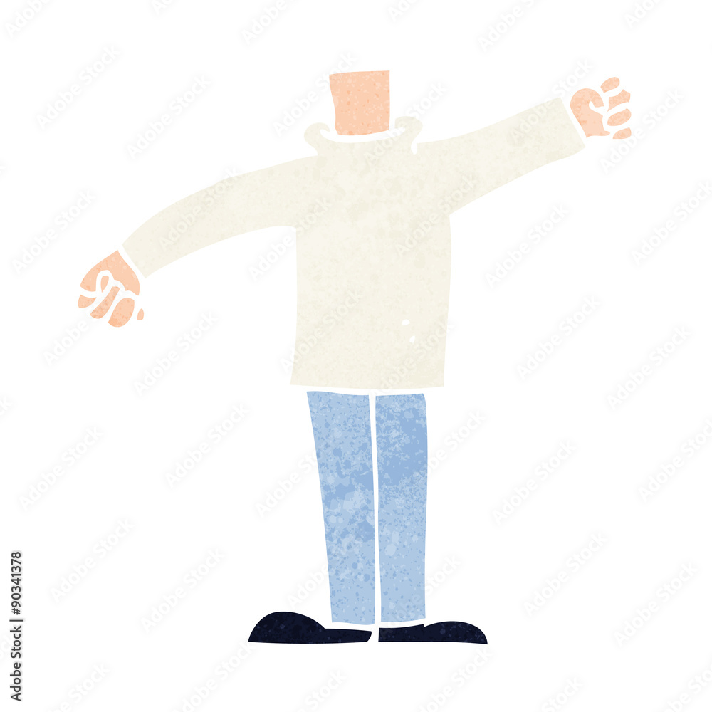 cartoon body waving arms (mix and match cartoons or add own phot Stock ...