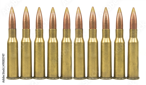 Assault Rifle Bullets Stock Photo | Adobe Stock
