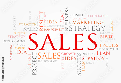 Sales words concept, Business and Marketing concept Stock Vector ... Sales words concept, Business and Marketing concept Stock Vector ...