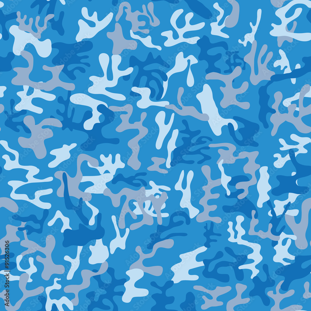 Seamless Military Camouflage Pattern As Background For Marines And 2626
