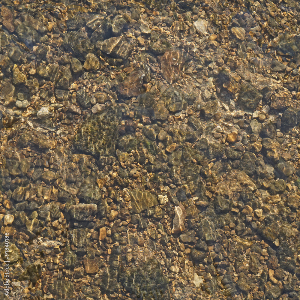 The bottom of the Creek. Seamless texture Stock Photo | Adobe Stock