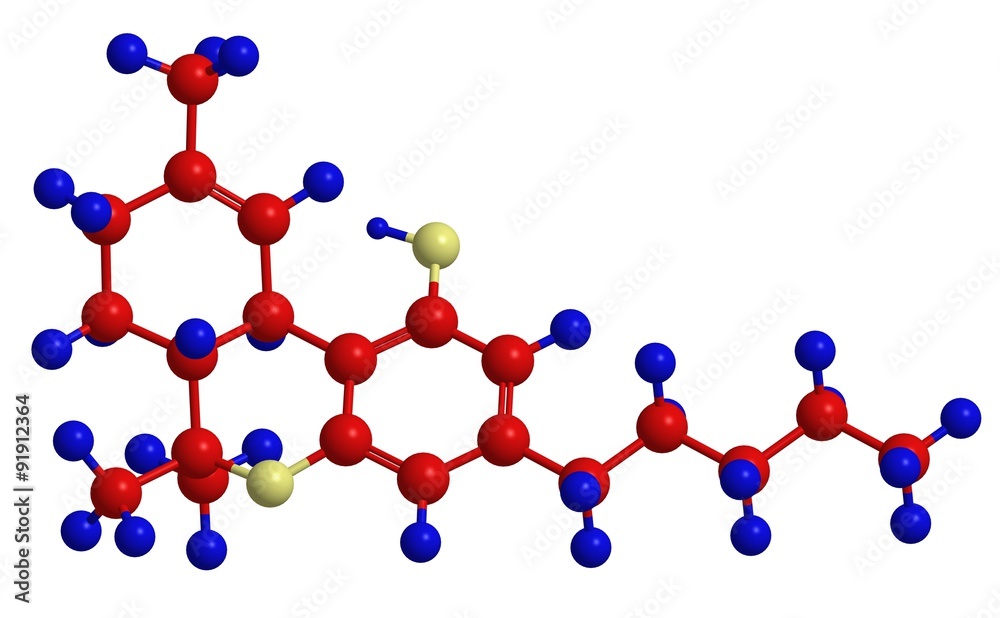 thc structure 3d